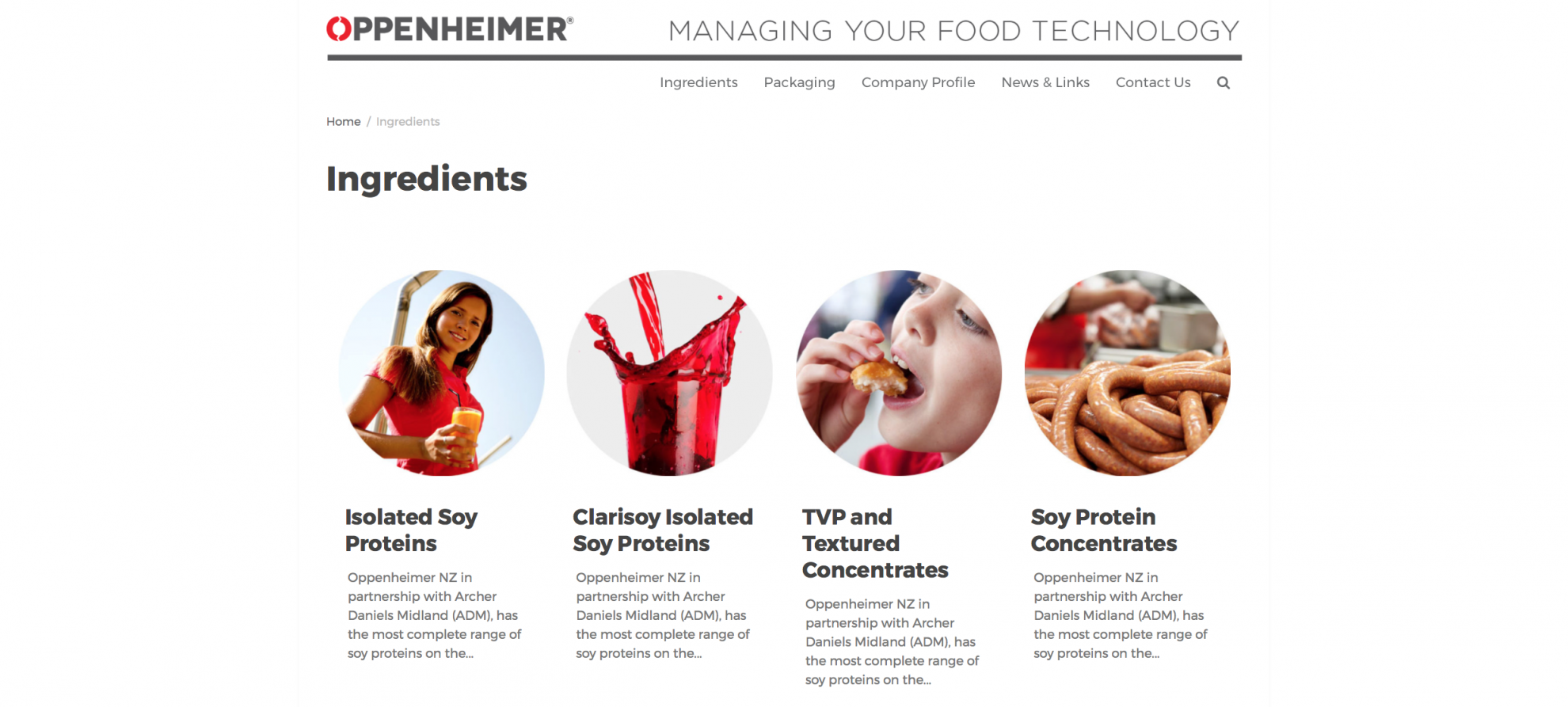 Oppenheimer Website - Re:brand