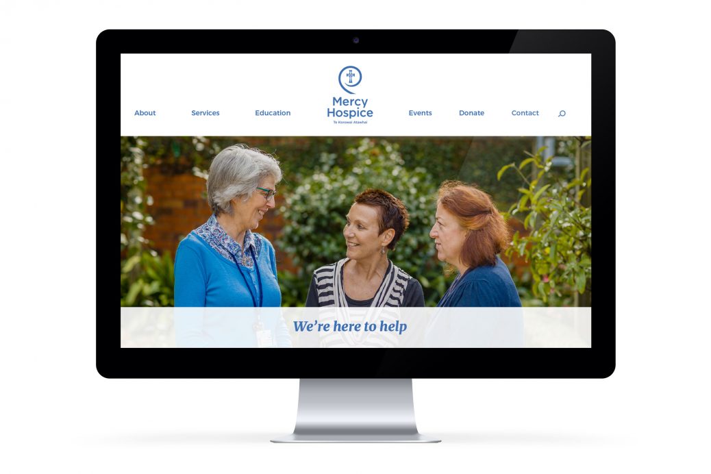 Mercy Hospice Website - Re:brand