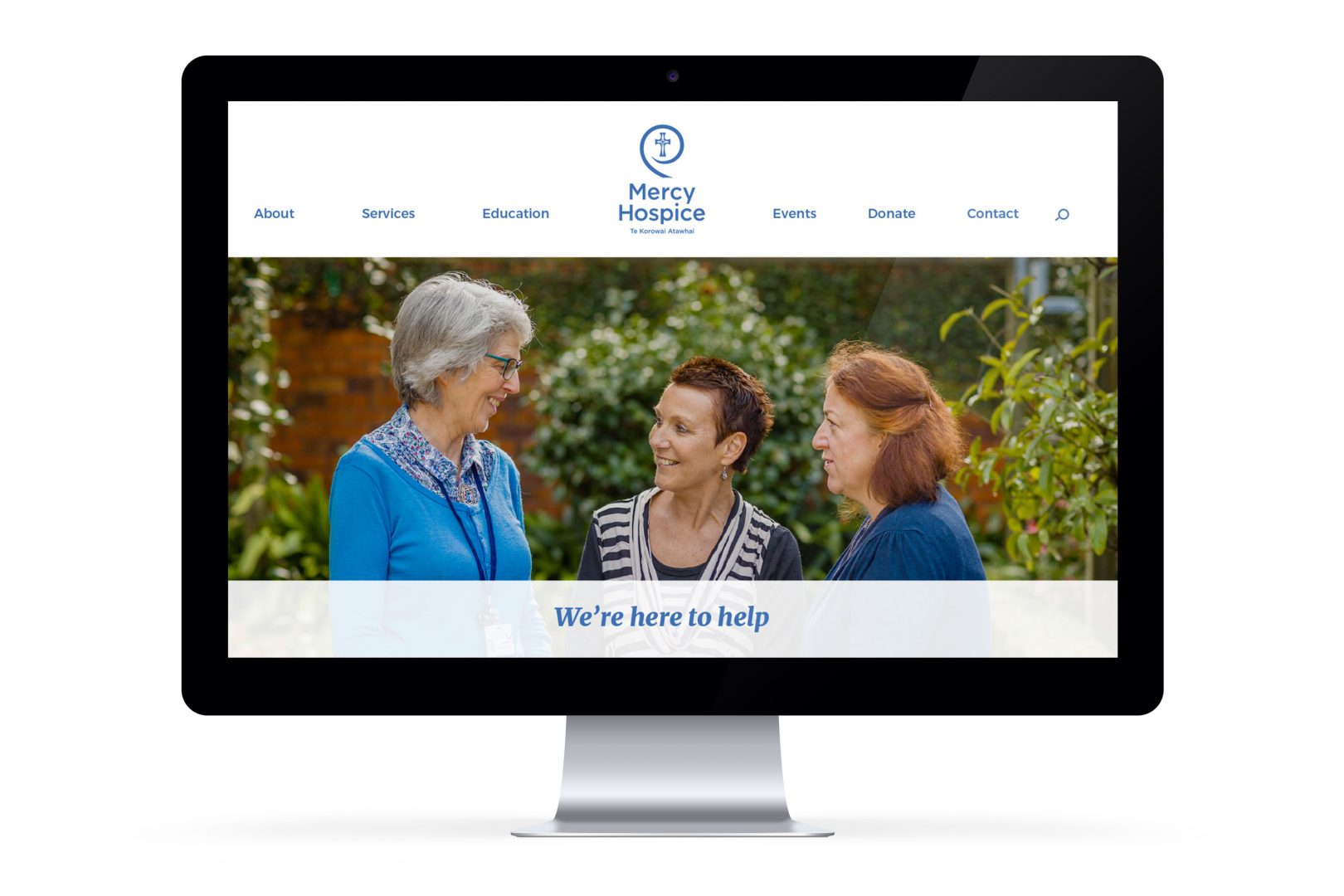 Mercy Hospice Website - Re:brand