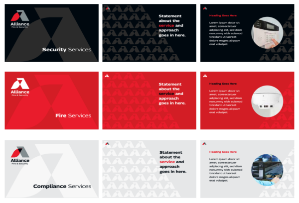 Alliance Fire & Security - Re:brand
